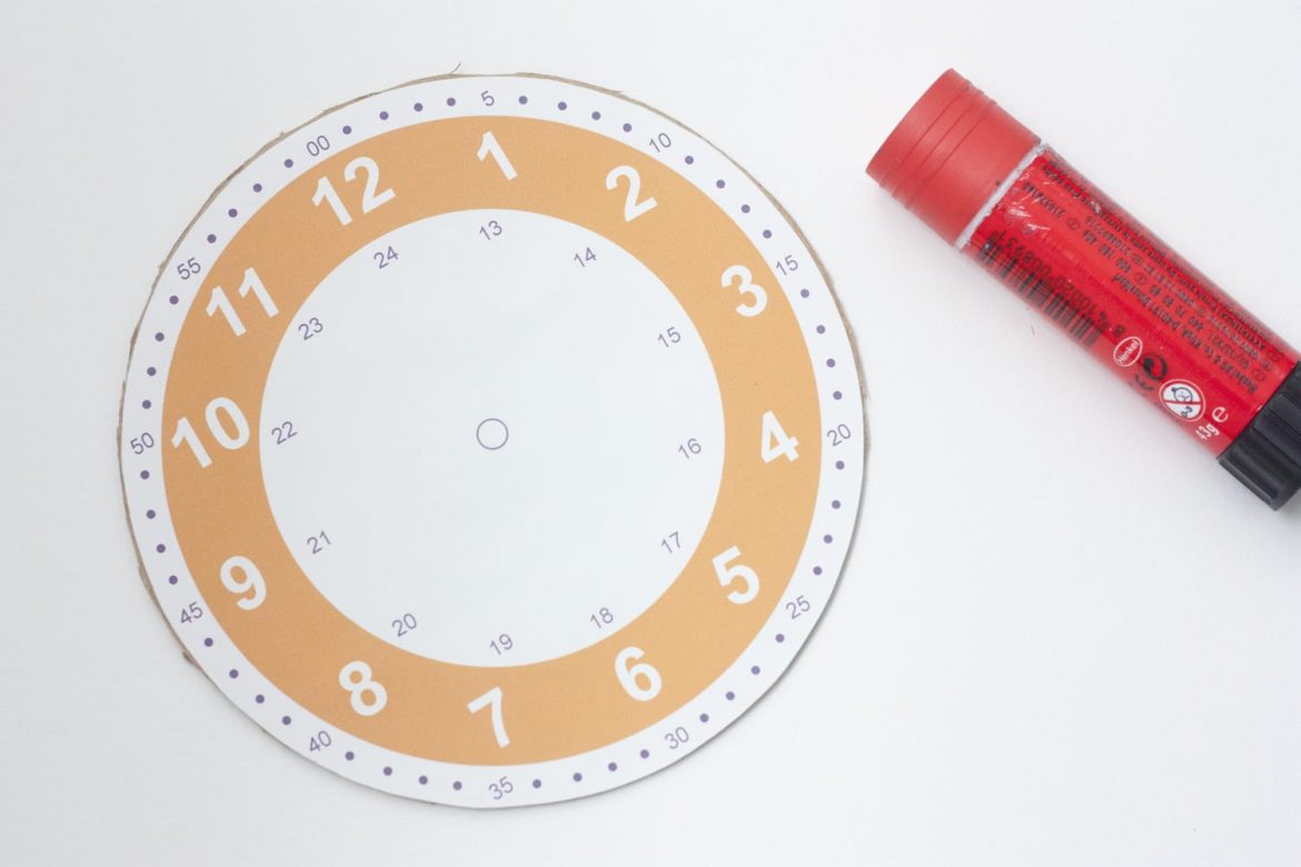 Reloj para imprimir (gratis) - Cosas Molonas