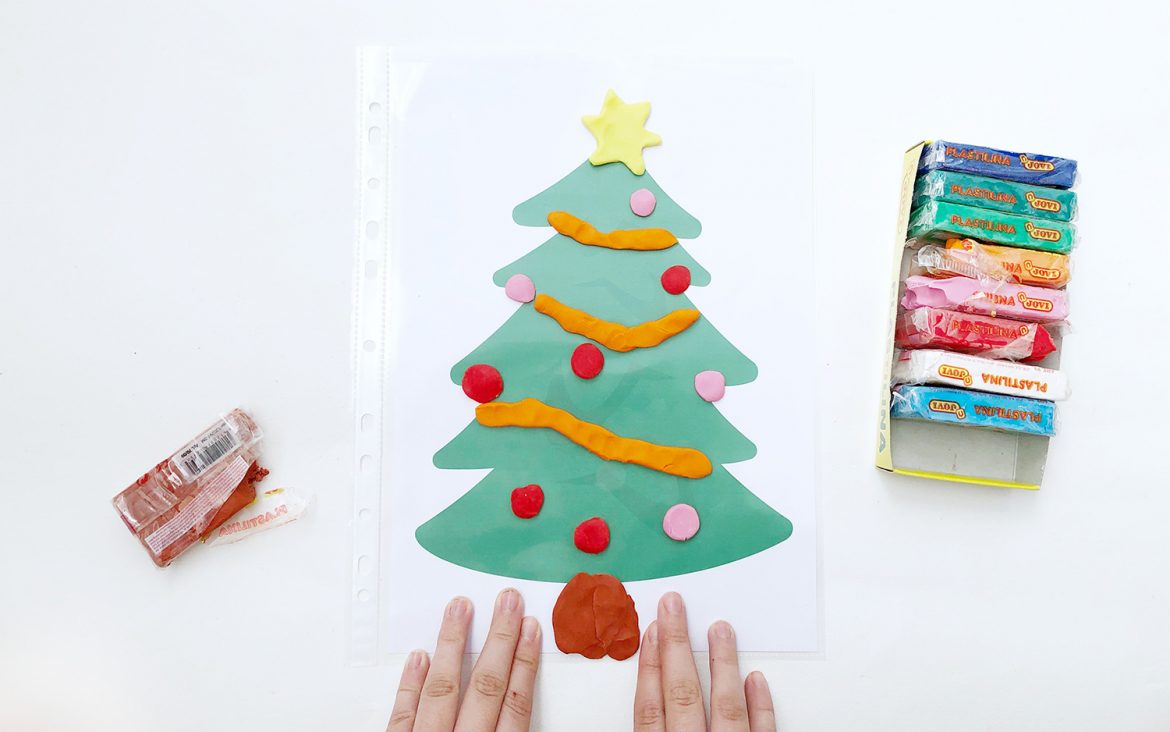 Manualidades con plastilina para Navidad - Cosas Molonas